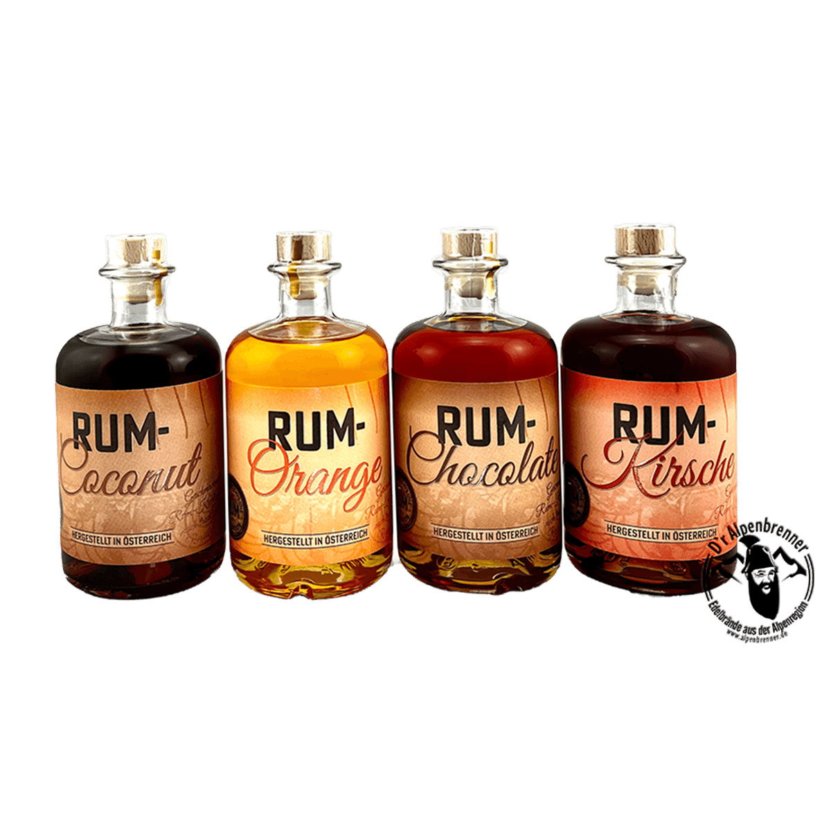 Alle 4 Rum Prinzen im Set